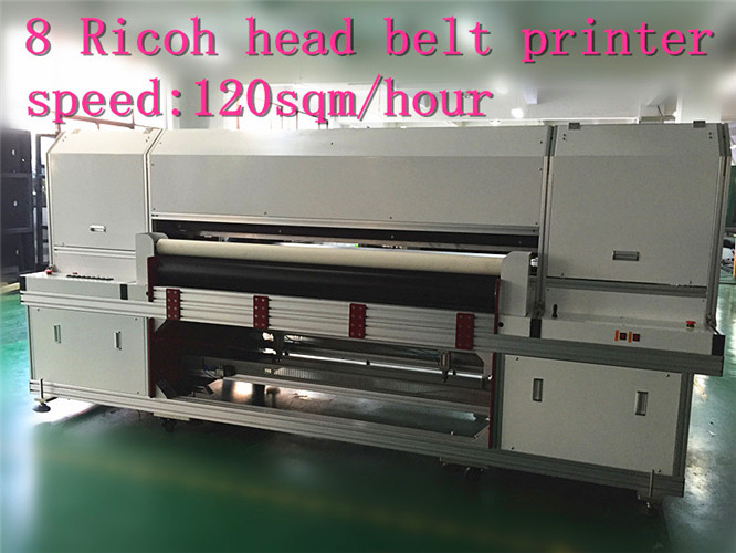 Disperse / Pigment Inkjet Printers 1.8m Digital Printing Machine For ...